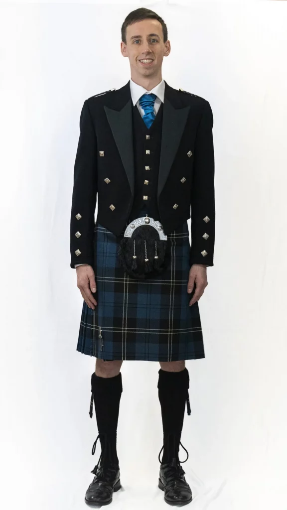 The Black Modern Prince Charlie - Kiltpin Scotland